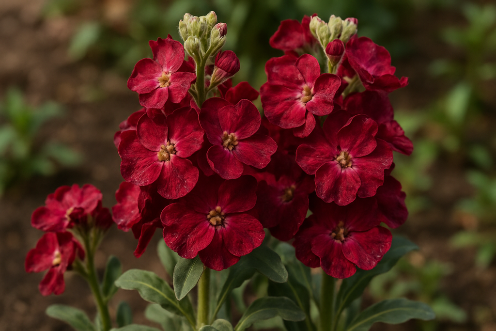 Matthiola incana STOCKS 'KATZ RUBY' – Ferri Seeds